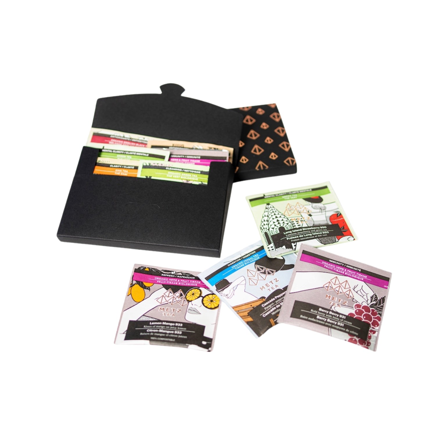 Thank you tea customized gift box (10 tea bags per box) – METZ Luxury ...