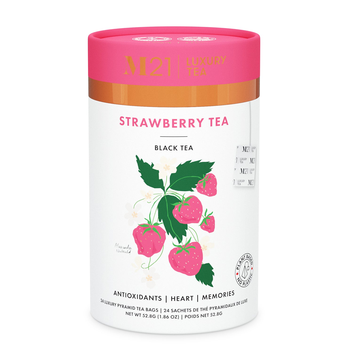 M21 Strawberry Tea | METZ Luxury Tea Hong Kong