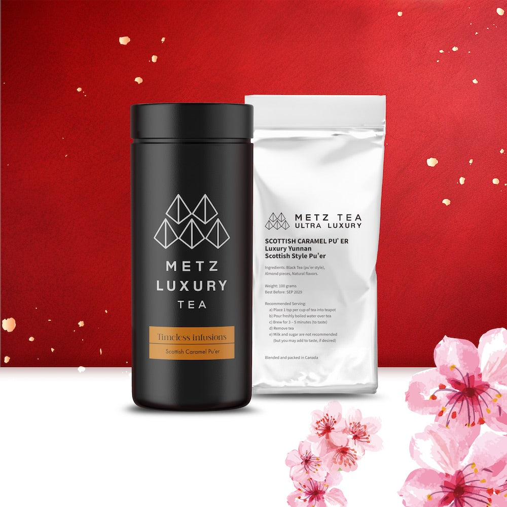 Scottish Caramel Pu’er (100g) – METZ Luxury Tea