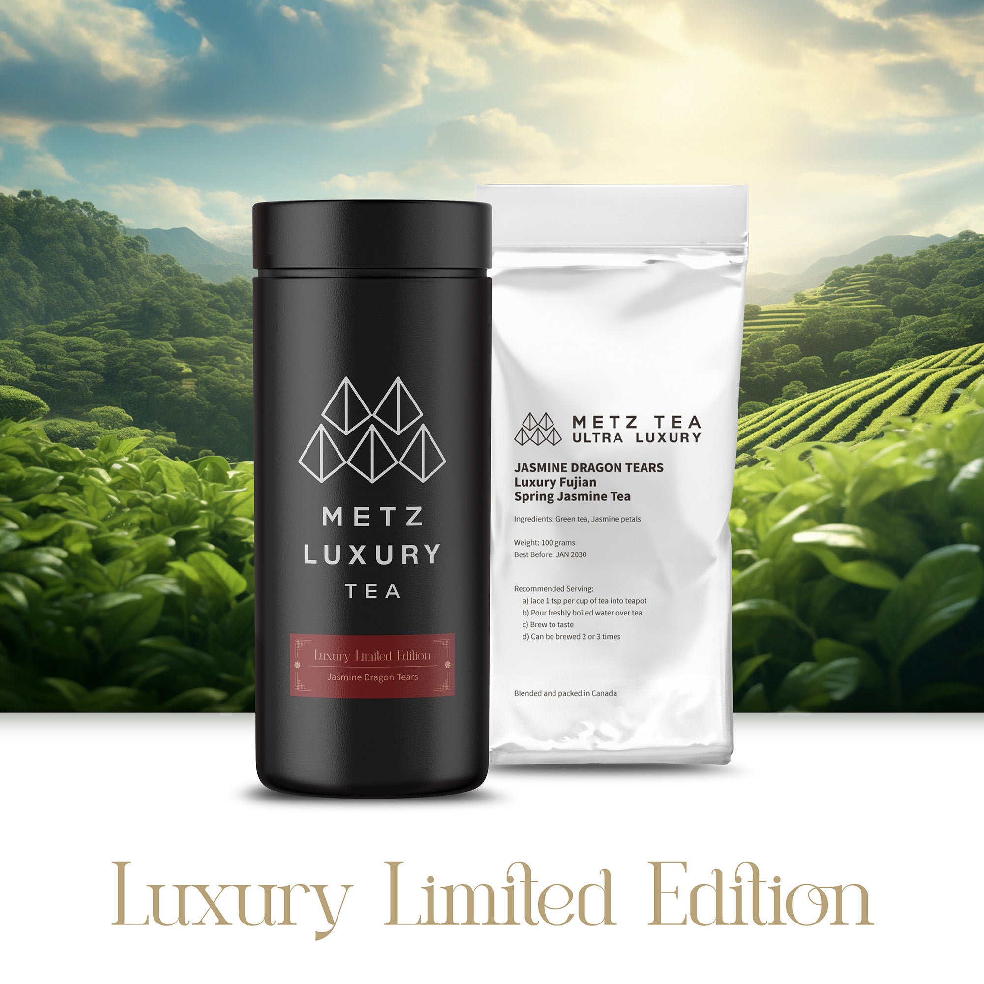 茉莉龍珠茶 – METZ Luxury Tea