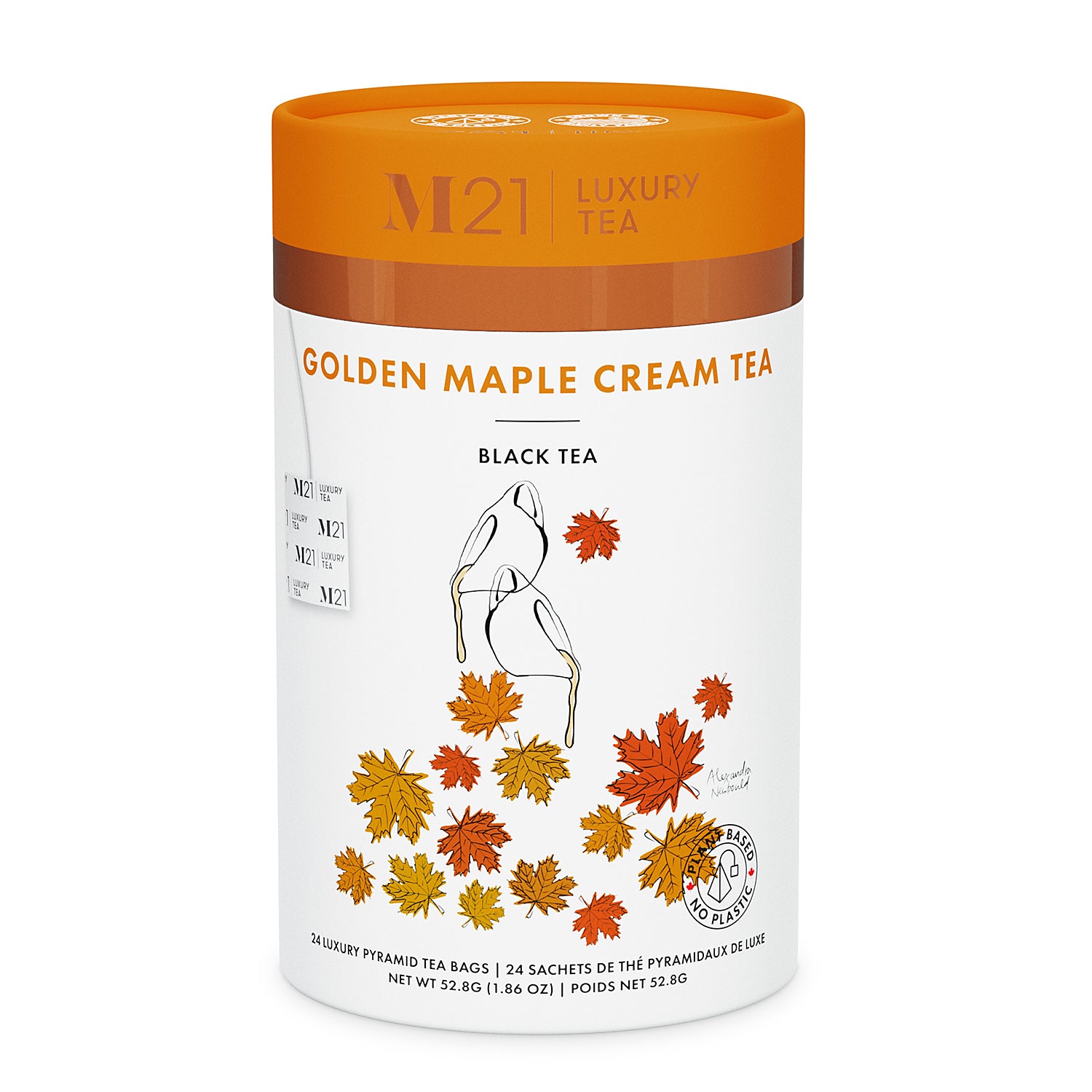 M21 Golden Maple Cream Tea | METZ Luxury Tea Hong Kong