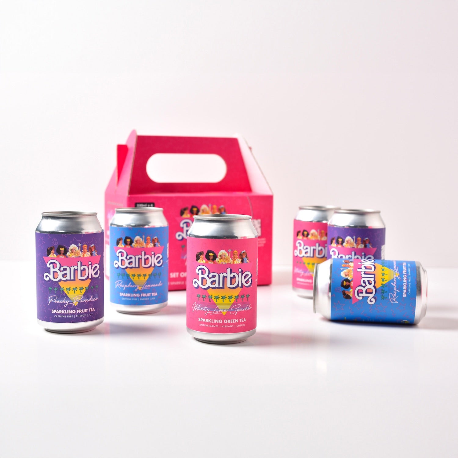 Barbie™ x METZ Tea Sparkling Tea Set of 6 – METZ Luxury Tea Hong Kong