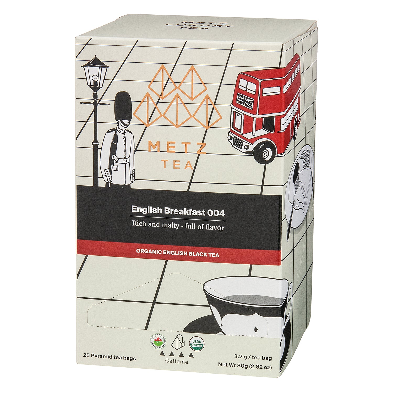 Organic English Breakfast Tea | METZ Luxury Tea Hong Kong