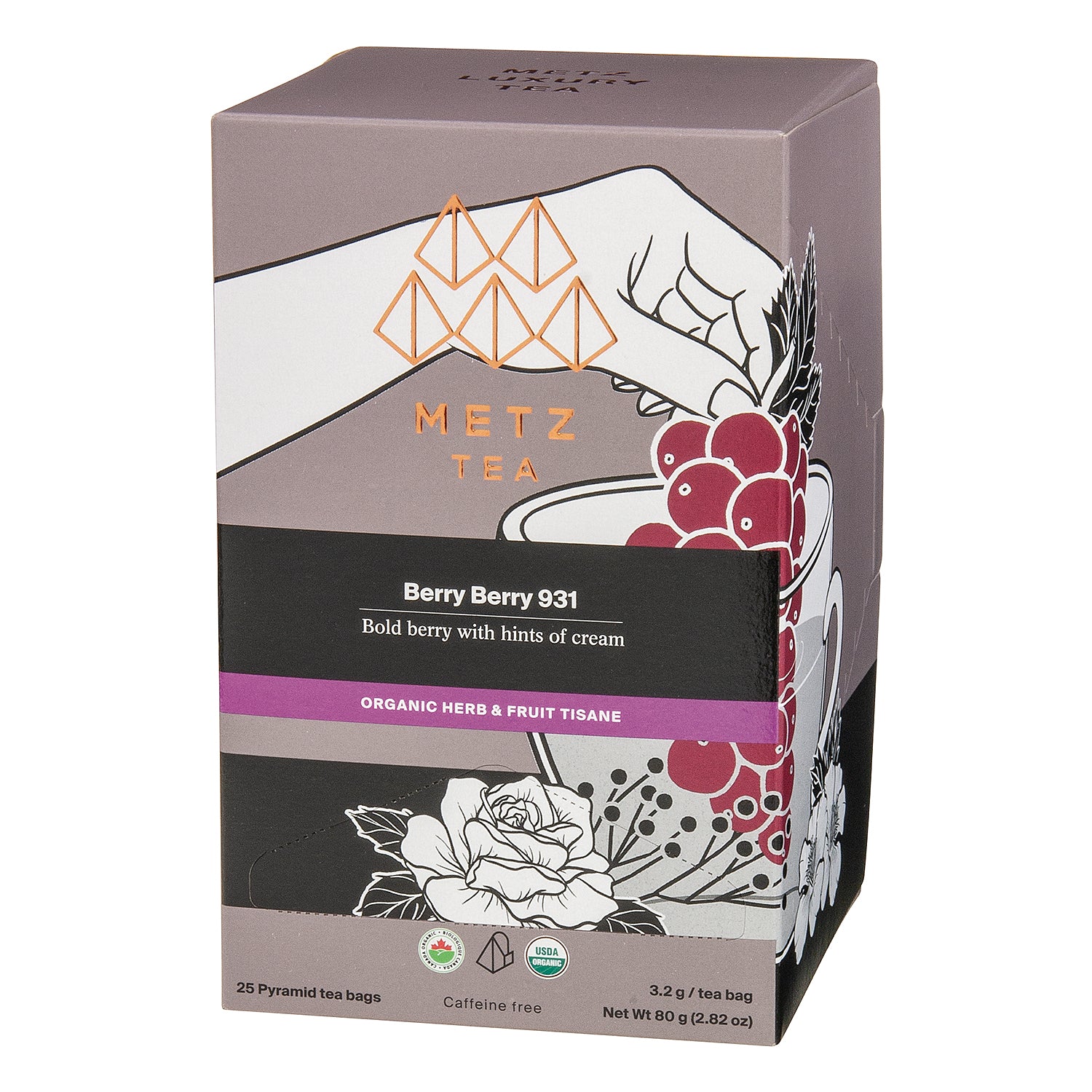 Organic Berry Berry Tea | METZ Luxury Tea Hong Kong